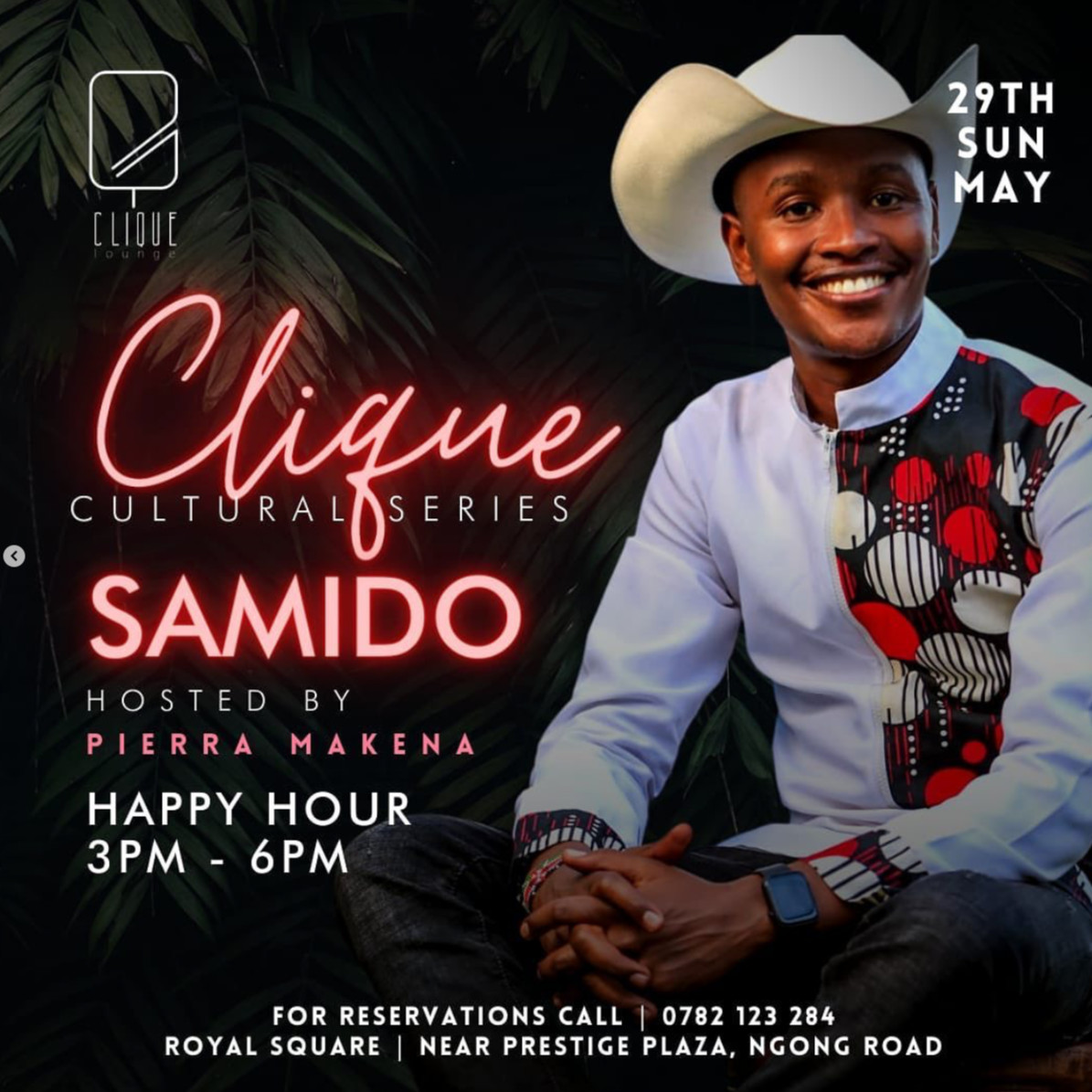 Clique Cultural Series Ft. Samido